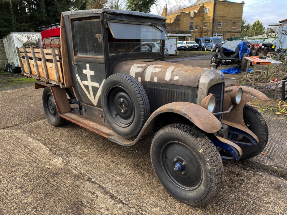 French WW2 truck found in Bordeaux vineyard to be sold