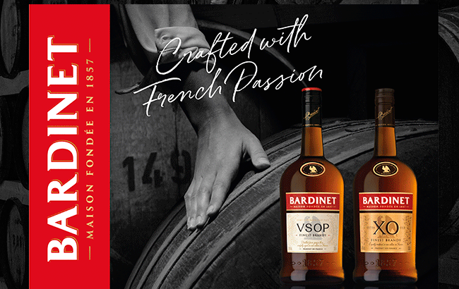 Craft and passion inspire new look for Bardinet brandy - The Drinks ...