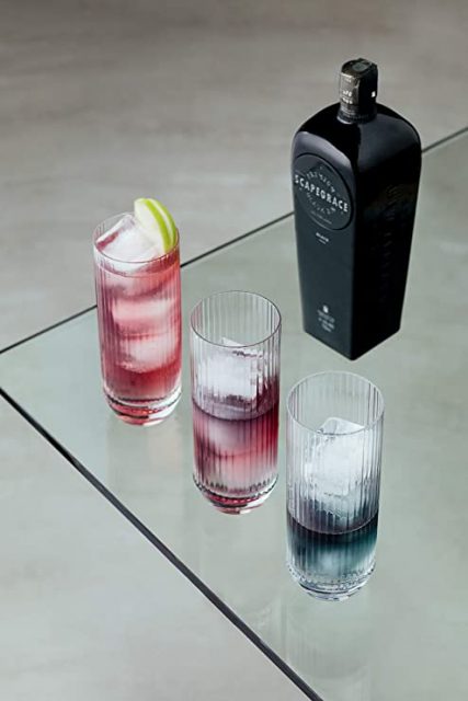 The world's first naturally 'black gin' changes colour when mixed with ...