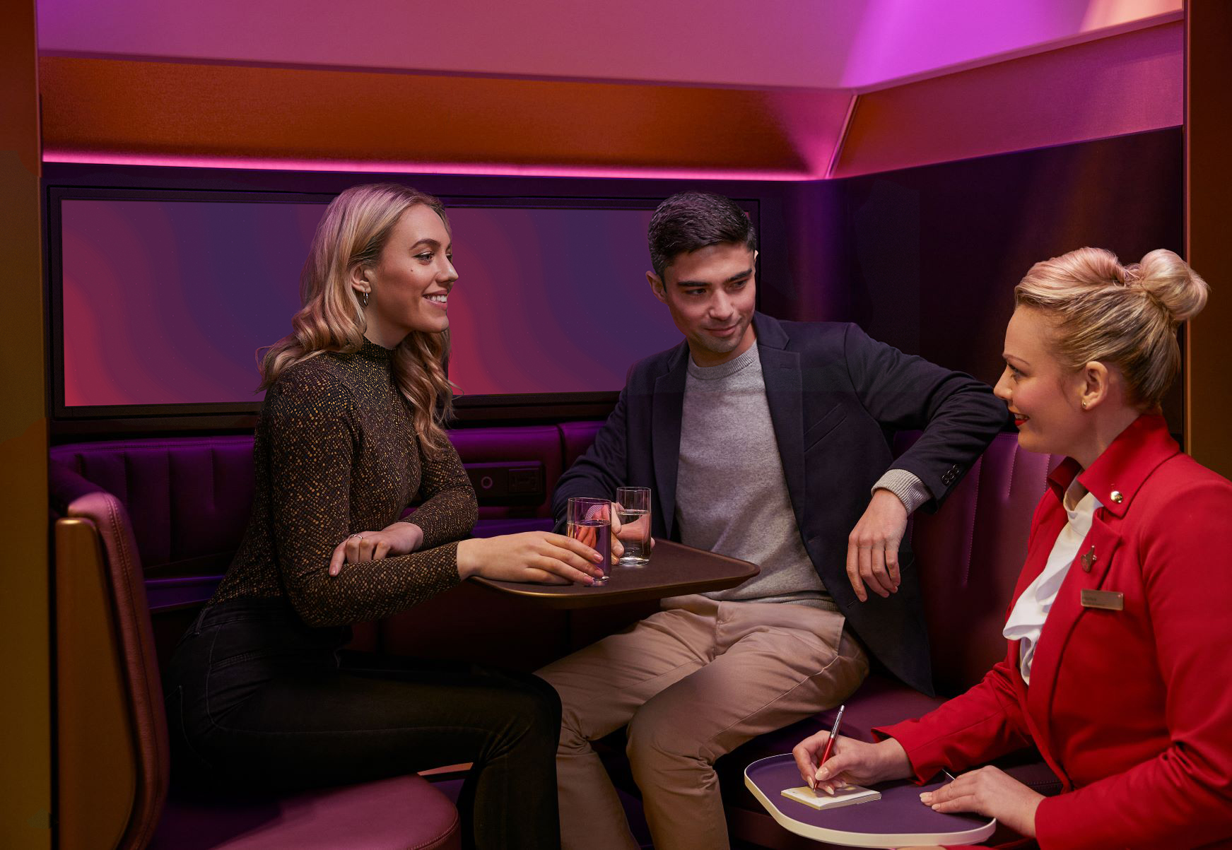 Virgin Atlantic airline launches social drinking booth