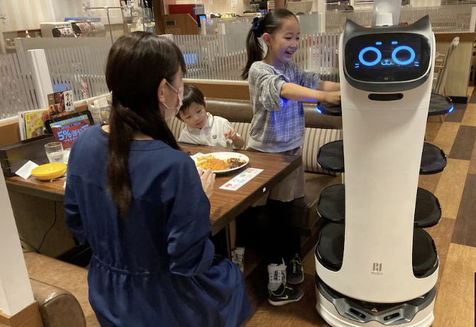 Could robot cats solve Japan’s waiter shortfall?