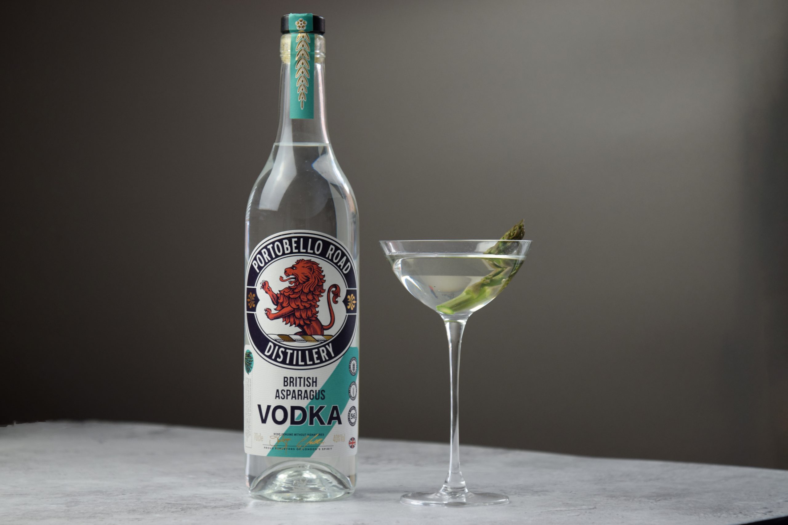 Asparagus vodka a 'world first' says Portobello Road Distillery