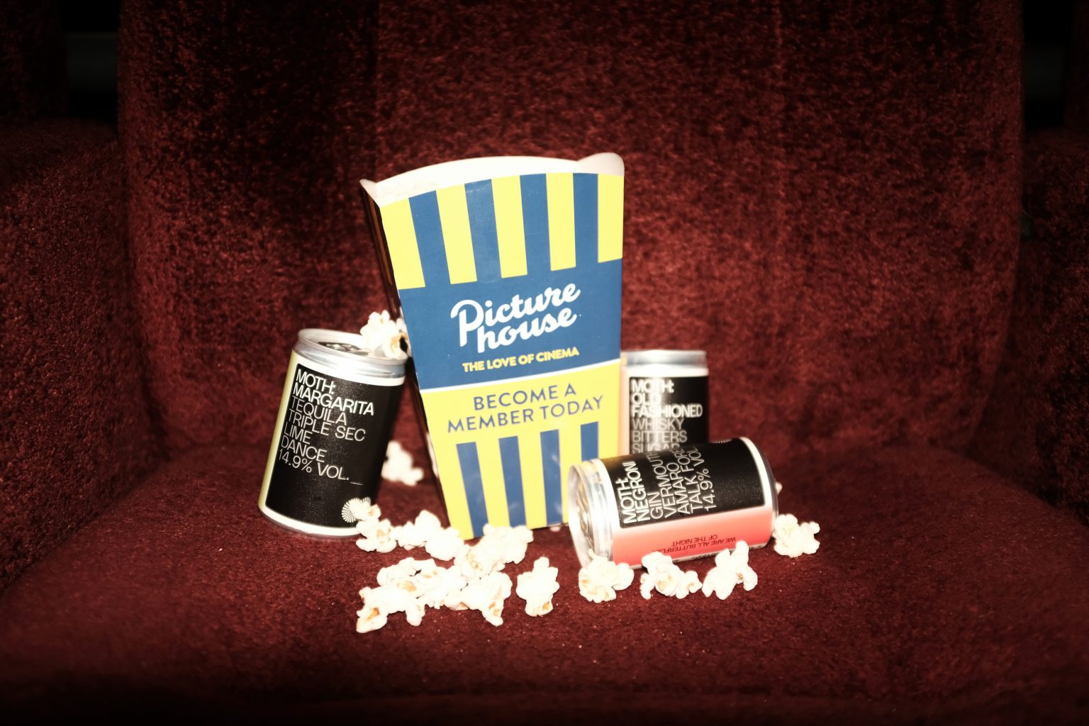 Moth canned cocktails premiere in Picturehouse Cinemas - The Drinks ...