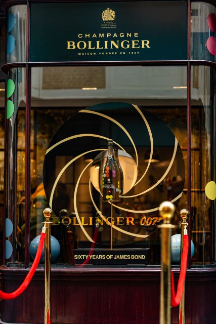 Bollinger unveils bar installation to mark 60 years of James Bond