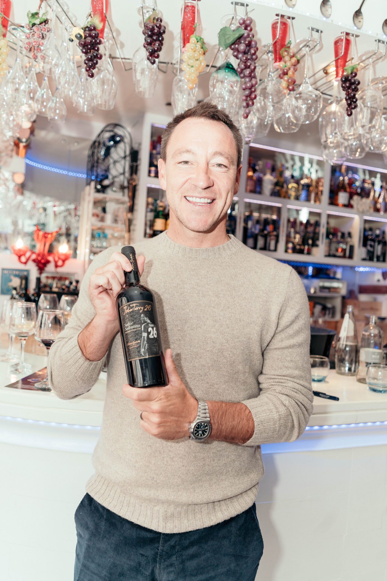 Football legend John Terry releases Italian wine range