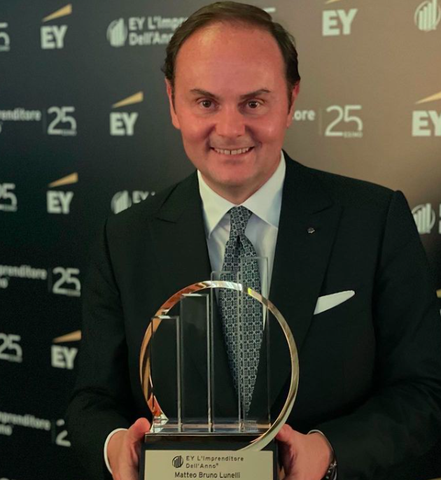 Matteo Lunelli wins EY Italian Entrepreneur of the Year award