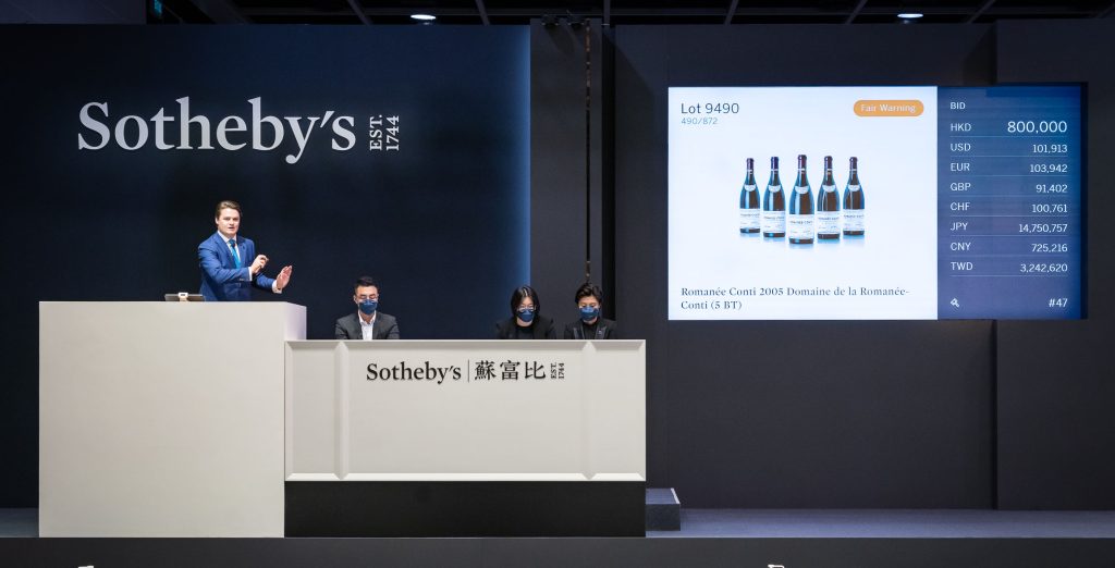 Sotheby's appoints new Head of UK wine sales amid shuffle of Asia
