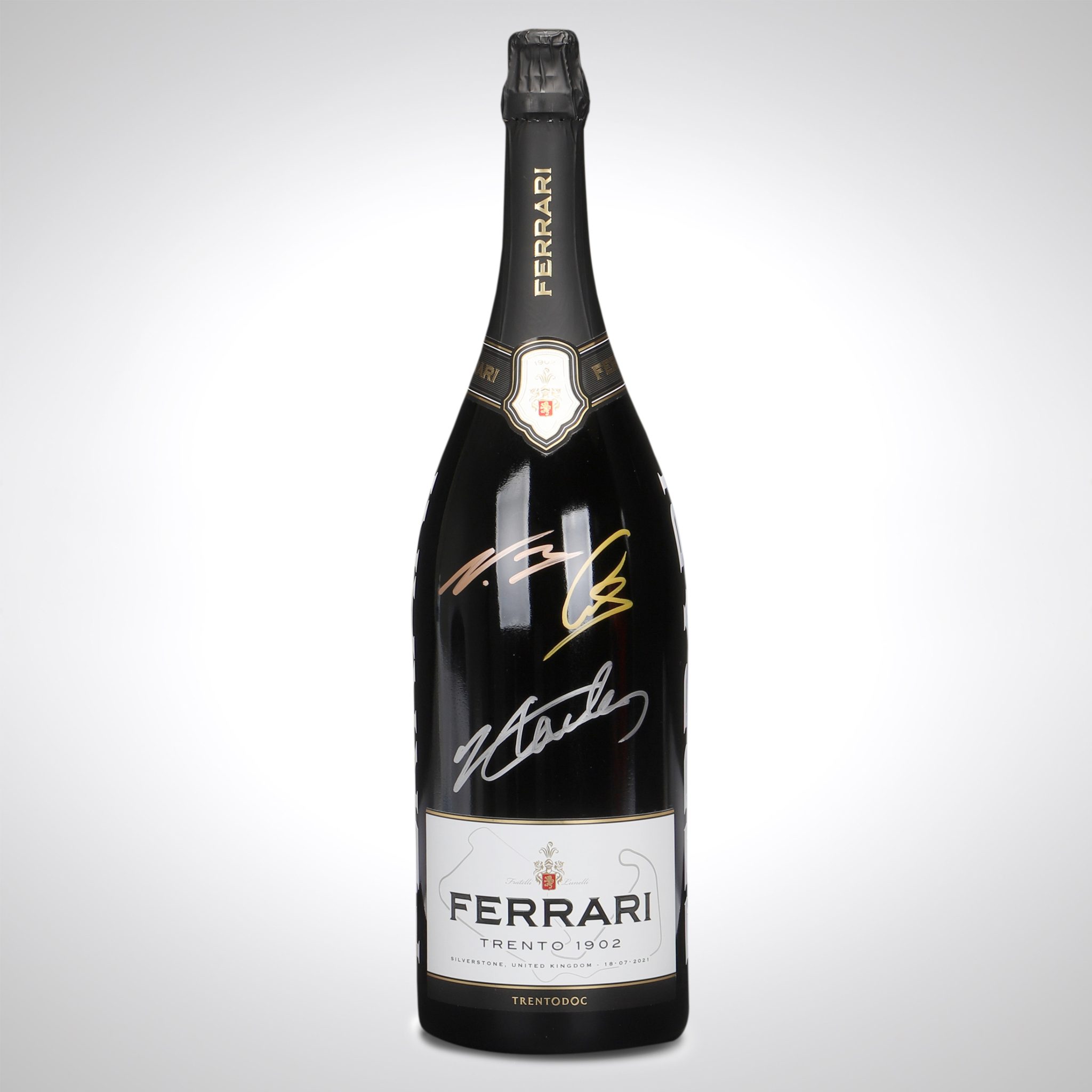 Ferrari Trento auctions off F1 podium bottles for charity