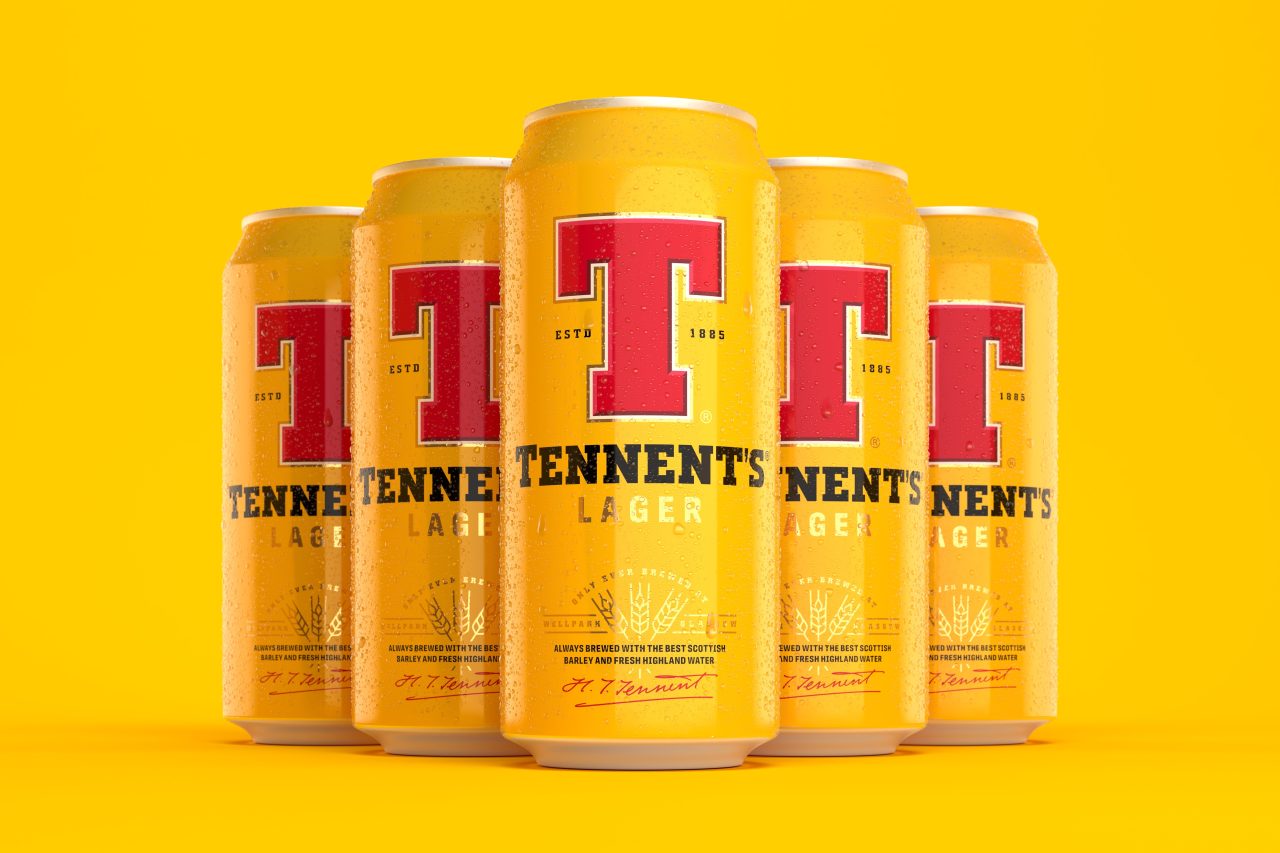C&C reveals first new Tennent’s Lager can design in five years