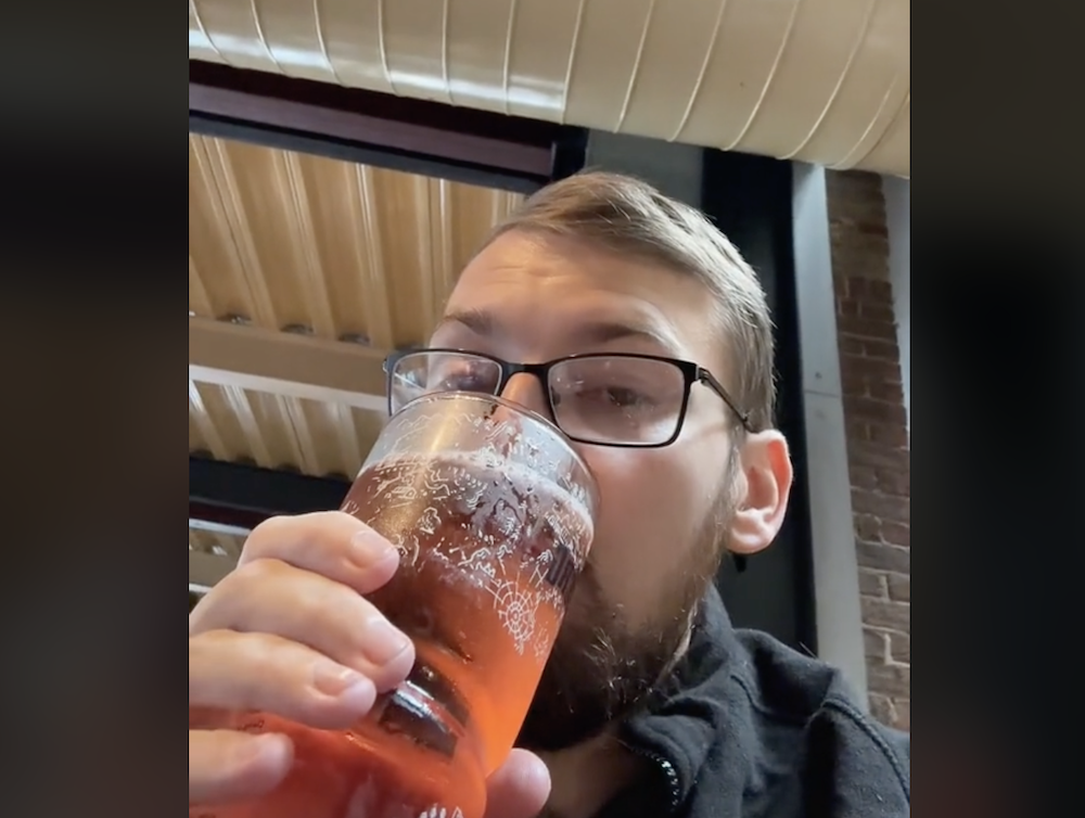 TikTok man aims to drink 2,000 pints in 200 days - The Drinks Business