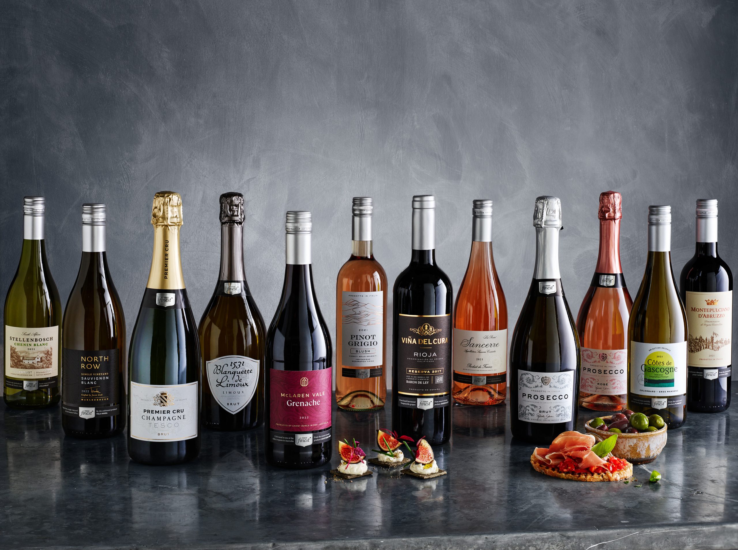 Tesco revamps Finest wine labels to highlight each wine's story