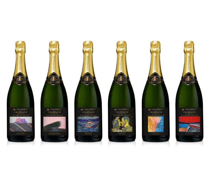 Ukrainian artists feature on Pierre Morlet Champagne bottles