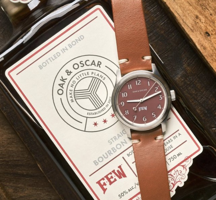 What's up with whiskey and watches?