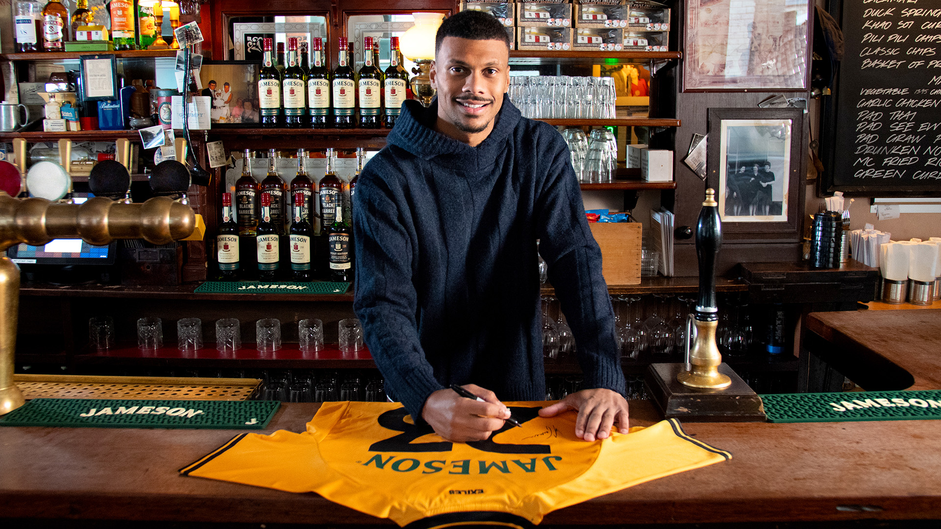 Jameson joins Jameson: Irish whiskey brand signs footballer
