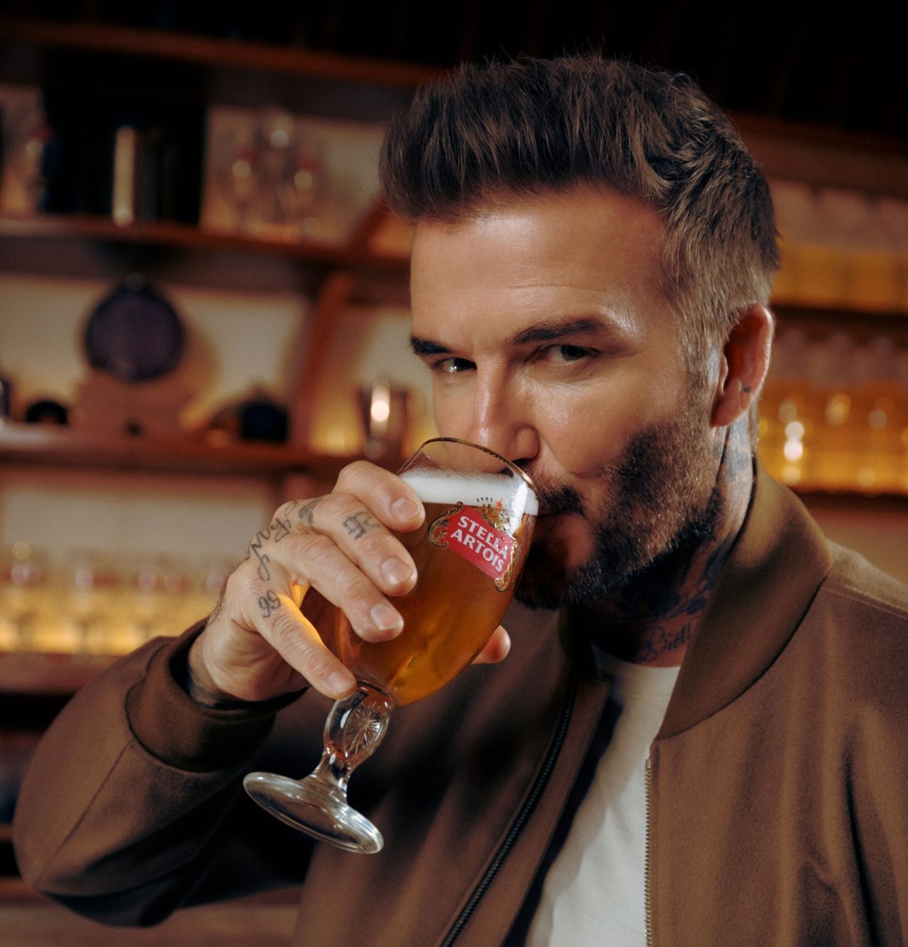 David Beckham pokes fun at himself in new Stella Artois campaign