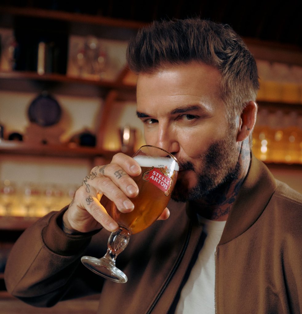 David Beckham pokes fun at himself in new Stella Artois campaign