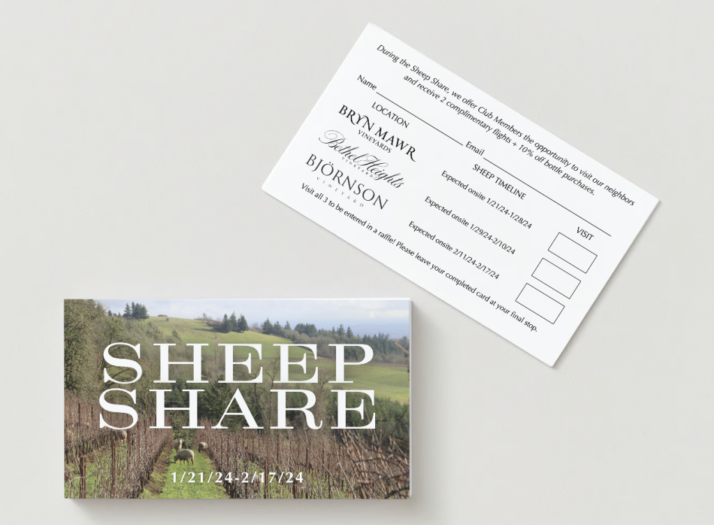 Forget car pools, these Oregon wineries share sheep