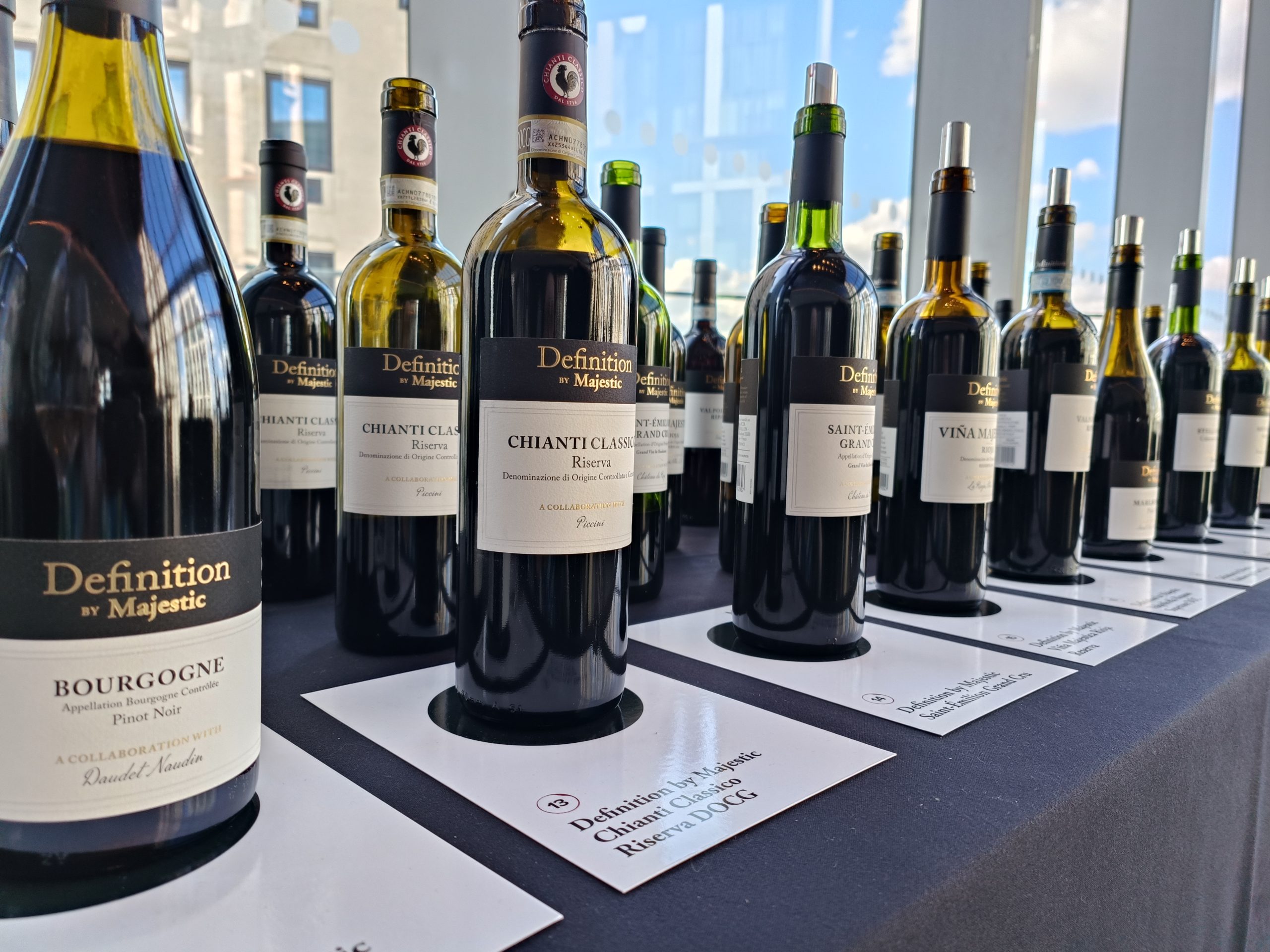 Majestic relaunches Definition range