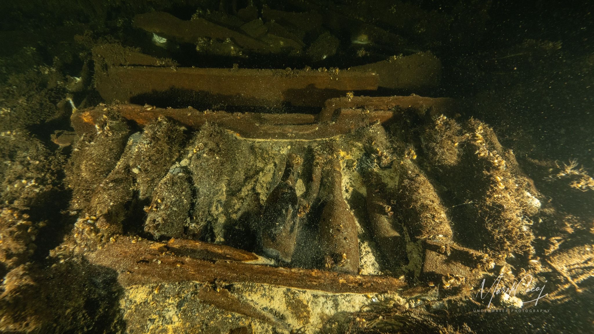 Shipwreck full of Champagne discovered in the Baltic Sea