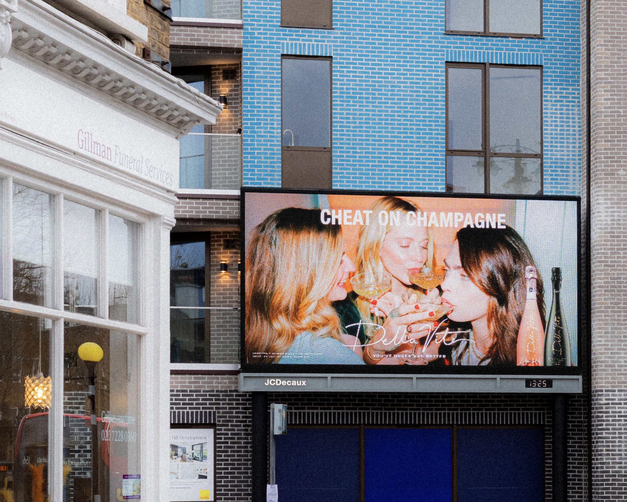 Della Vite launches ‘Cheat on Champagne’ billboard campaign