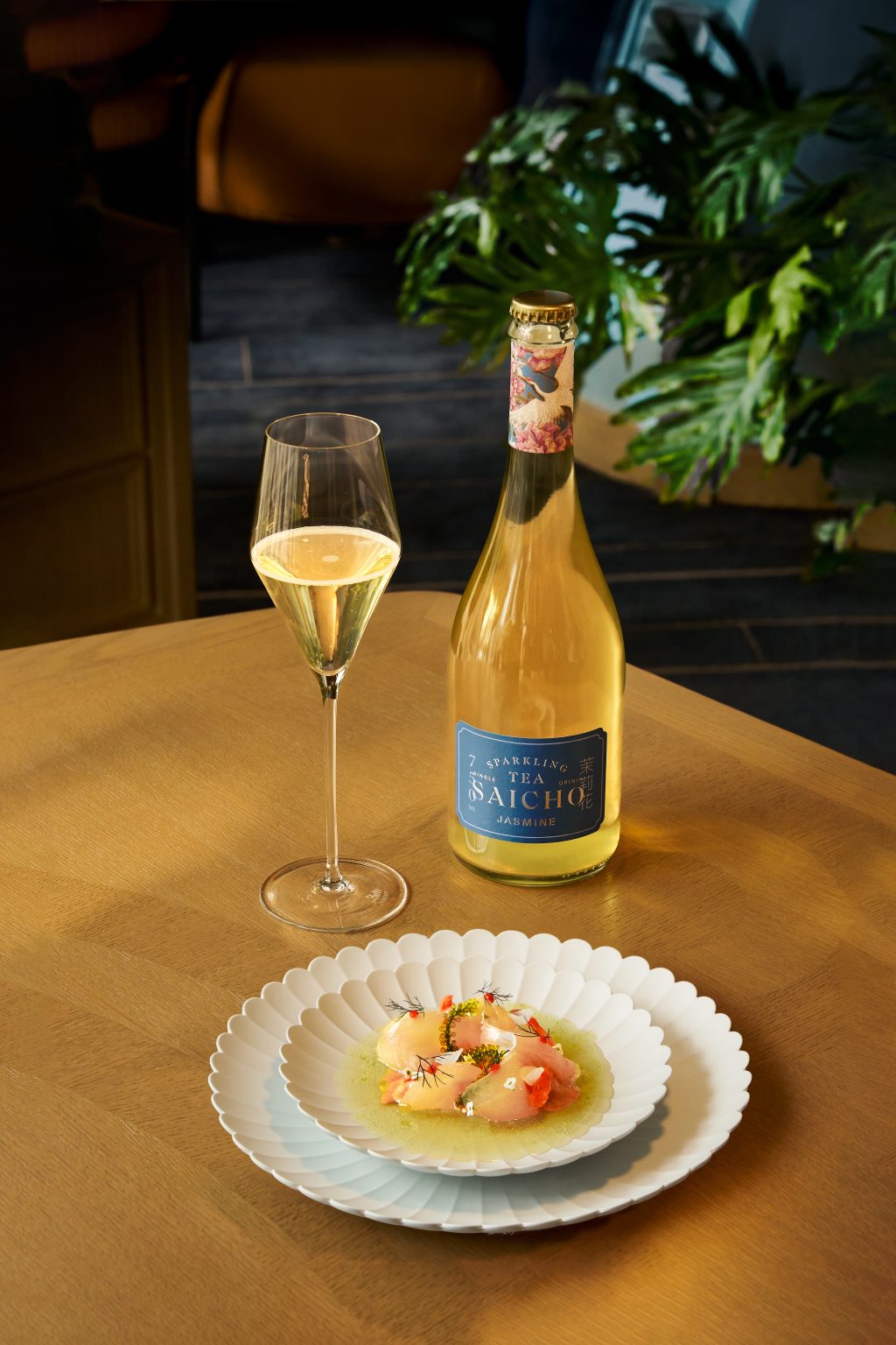 Saicho sparkling tea: giving fine wine pairings a run for their money