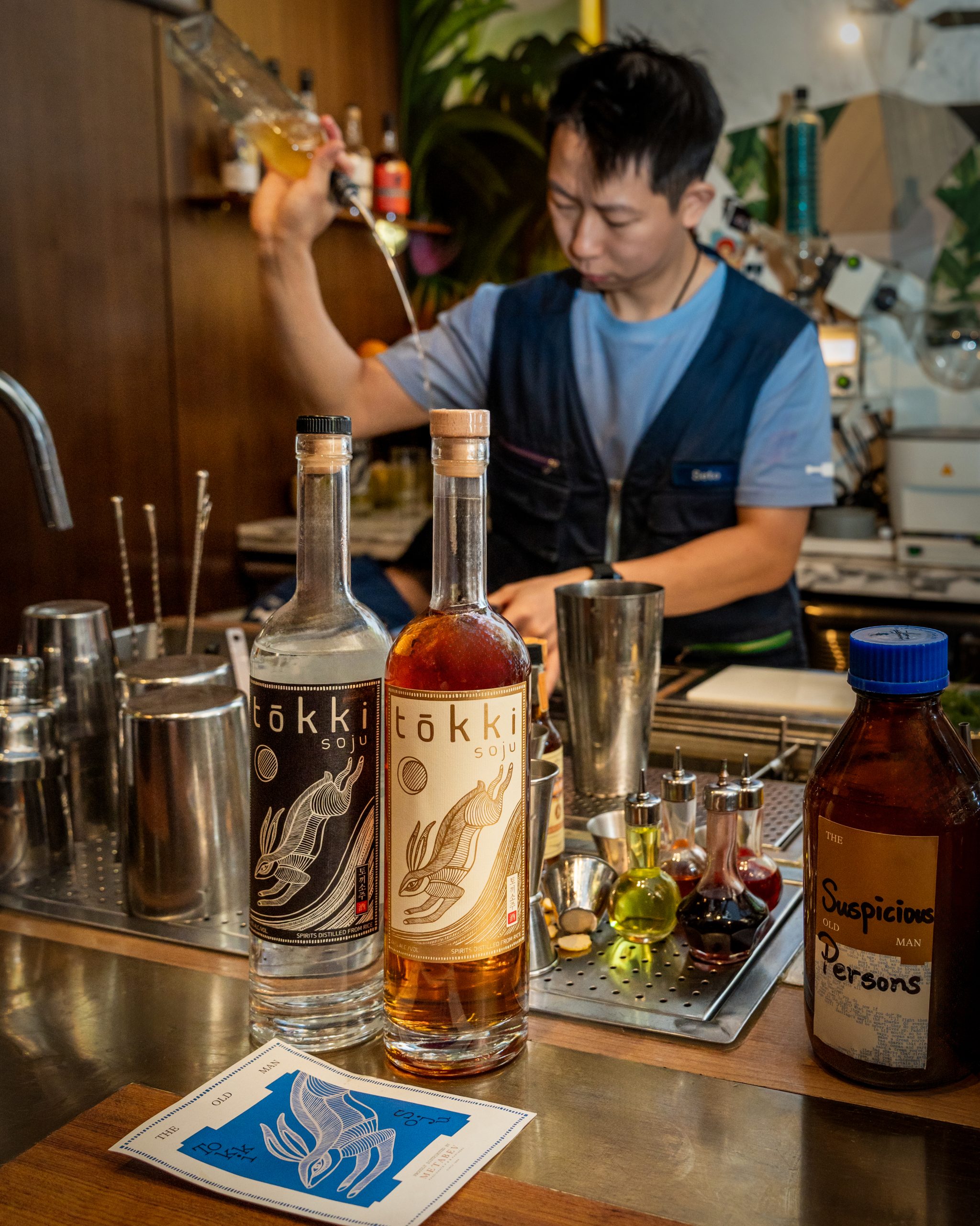 Inside Tokki Soju's Hong Kong pop-up reimagining classic cocktails