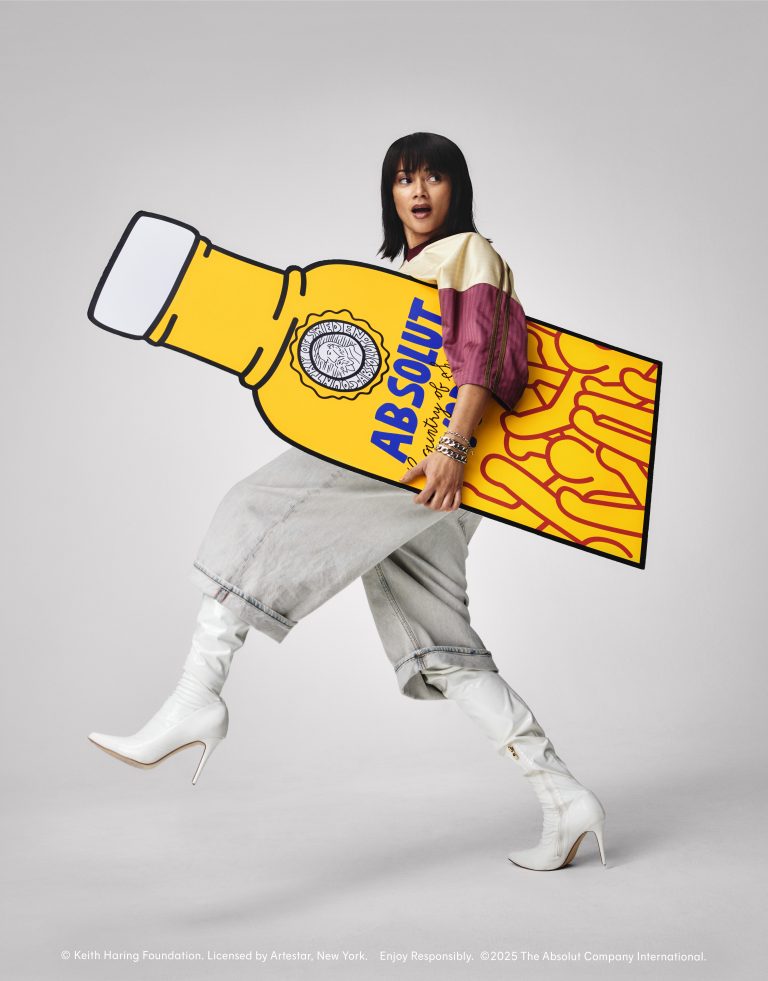 Keith Haring returns to Absolut bottle nearly 40 years on