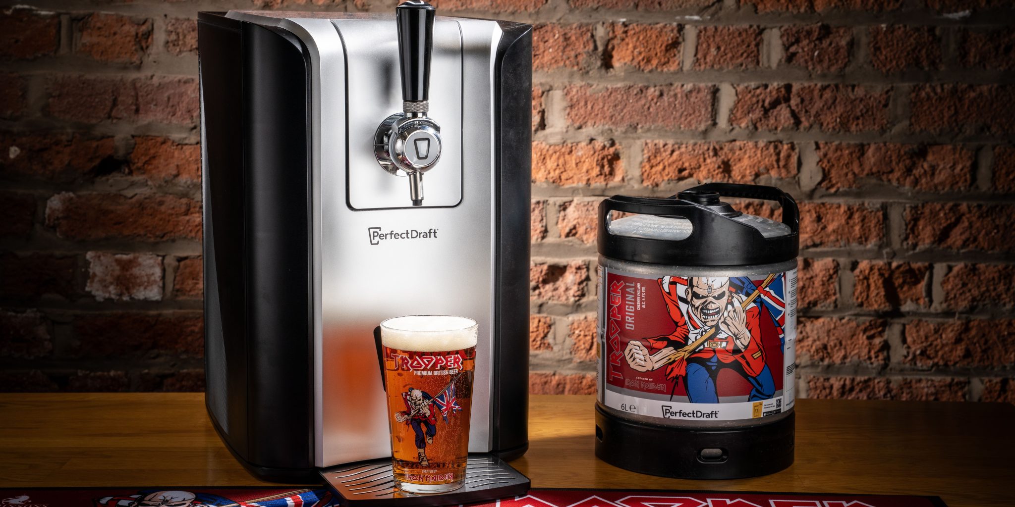 Iron Maiden fans can now drink Trooper on draught at home