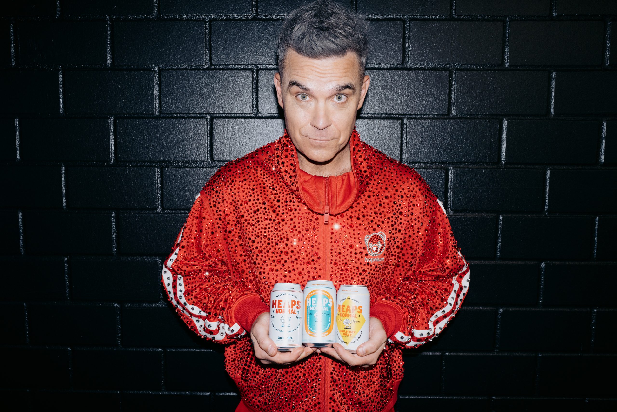 Robbie Williams invests in alcohol-free beer brand