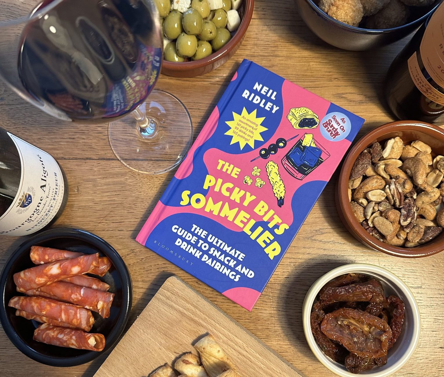 Meet the sommelier pairing wines with supermarket picky bits