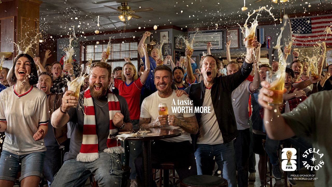 Beckham joins Stella Artois in World Cup bar takeover